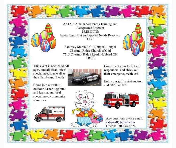 Special Needs Easter Egg Hunt and Resource Fair | Milestones Autism ...
